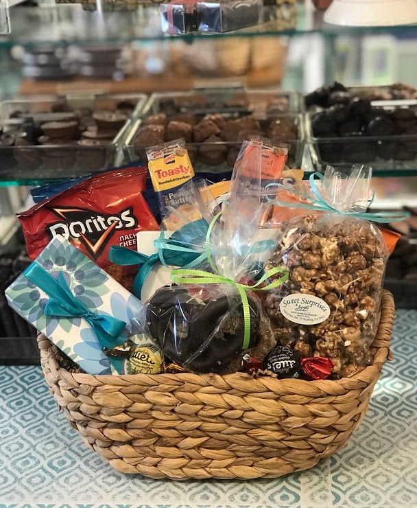 Snacks & Sweets Gift Basket | Zipf’s Candies by Sweet Surprises